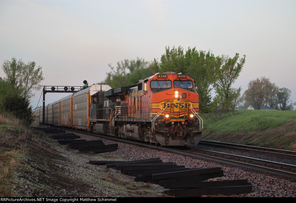 BNSF/NS Combo Under The Signal Bridge